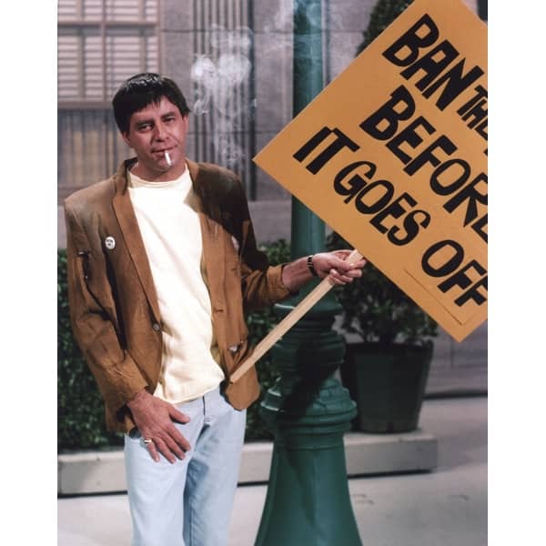 Dean Martin and Jerry Lewis Scene with a Man Smoking and Holding a ...