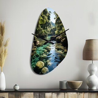 Designart - Dominican Harmony Of Nature - Coastal Beach Large Wall ...