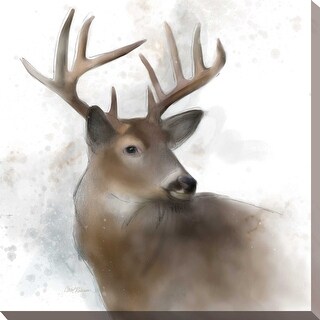 "Rainsoft Deer" by Carol Robinson Print on Canvas - Bed Bath & Beyond ...
