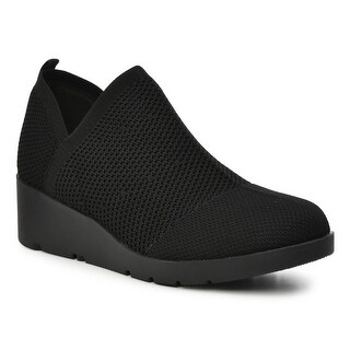 Taryn Rose Women's Kabe Knit Wedge Booties - Bed Bath & Beyond - 41430998