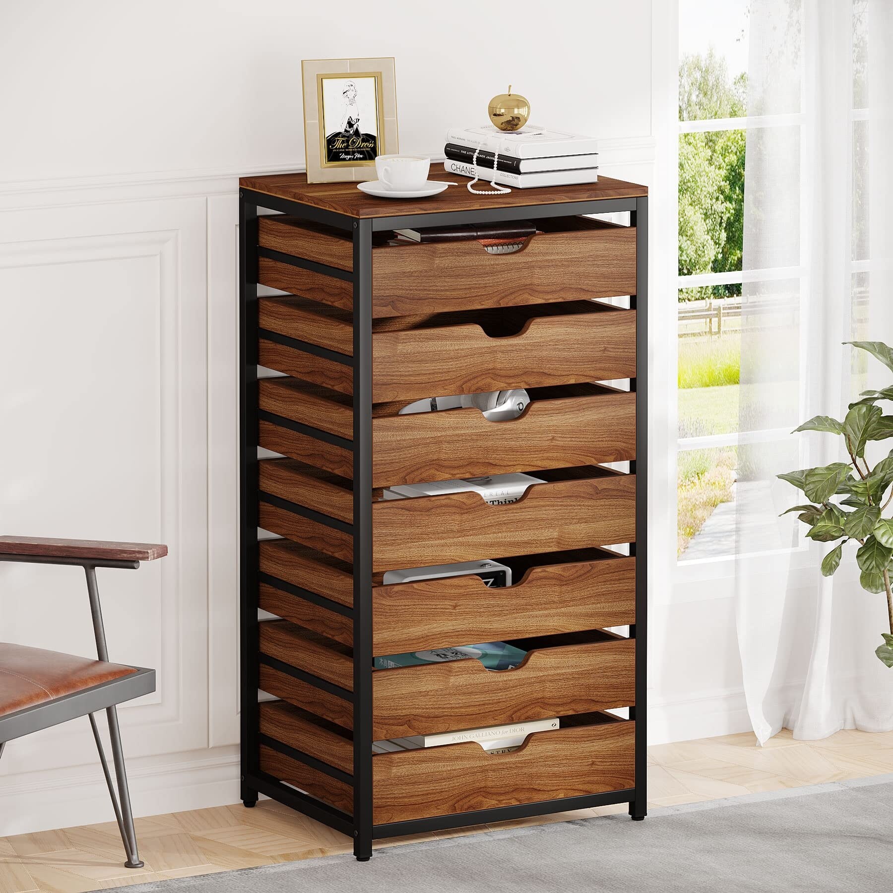 Tall office drawer unit store