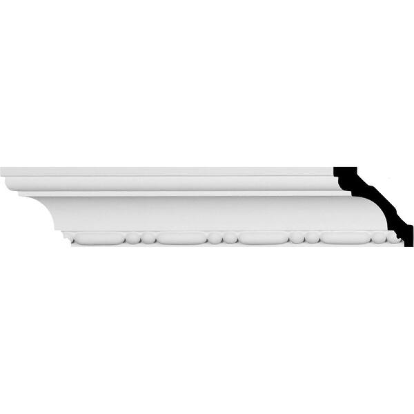 Medea Crown Moulding - 2 1/4"H x 2 1/4"P x 3 1/8"F x 94 1/2"L - Bed ...