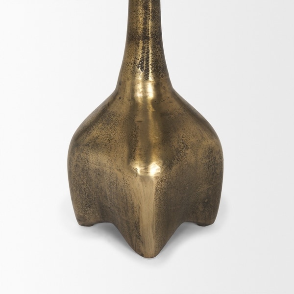 Risha Large Gold Metal Accent Table - Bed Bath & Beyond - 39909702