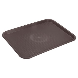 14" x 18" Plastic Fast Food Trays Bulk Rectangular Serving Trays ...