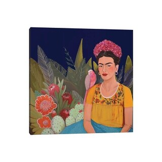 iCanvas "Frida A Casa Azul Revisitated" by Sylvie Demers Canvas Print ...