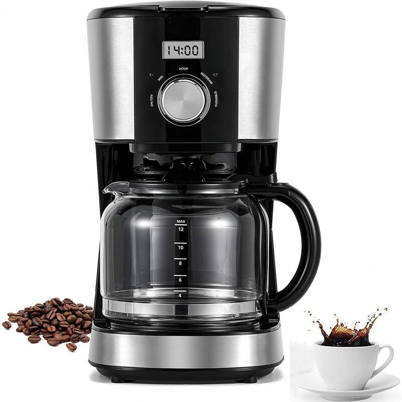 Programmable Coffee Maker With Timer And Strength Control - Overstock ...