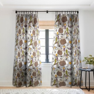 1-piece Sheer Fruit Nature Autumn Winter Made-to-Order Curtain Panel ...