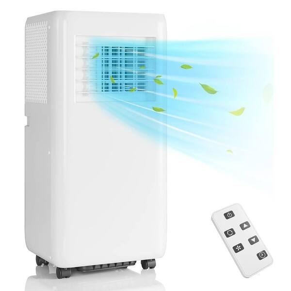 10000 Btus Portable Air Conditioner With 24h Timer And Remote Control N
