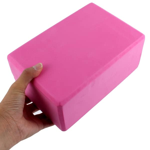 Gym Sports Training EVA Foam Rectangle Shaped Pilates Yoga Block Brick ...