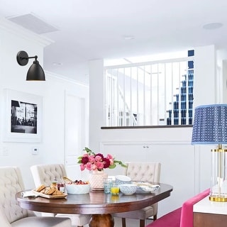 Right angled light farmhouse wall lighting black sconce light wall ...