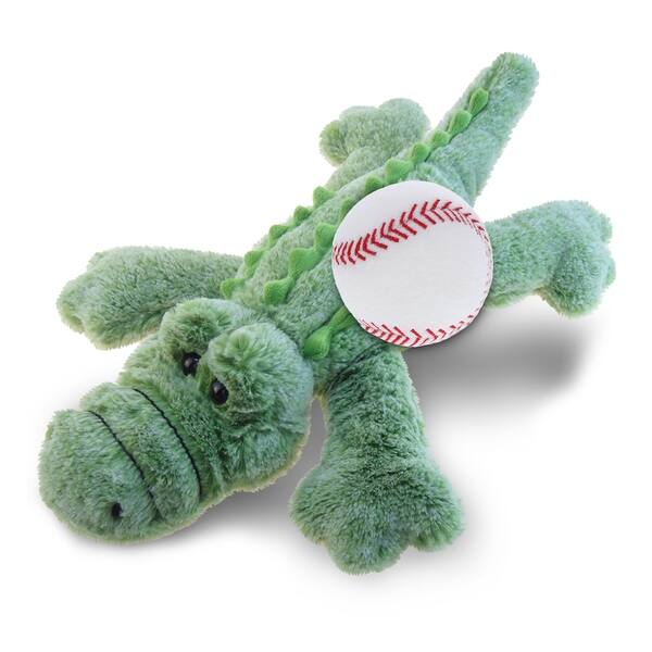 DolliBu Super Soft Alligator Large Stuffed Animal with Baseball Plush ...