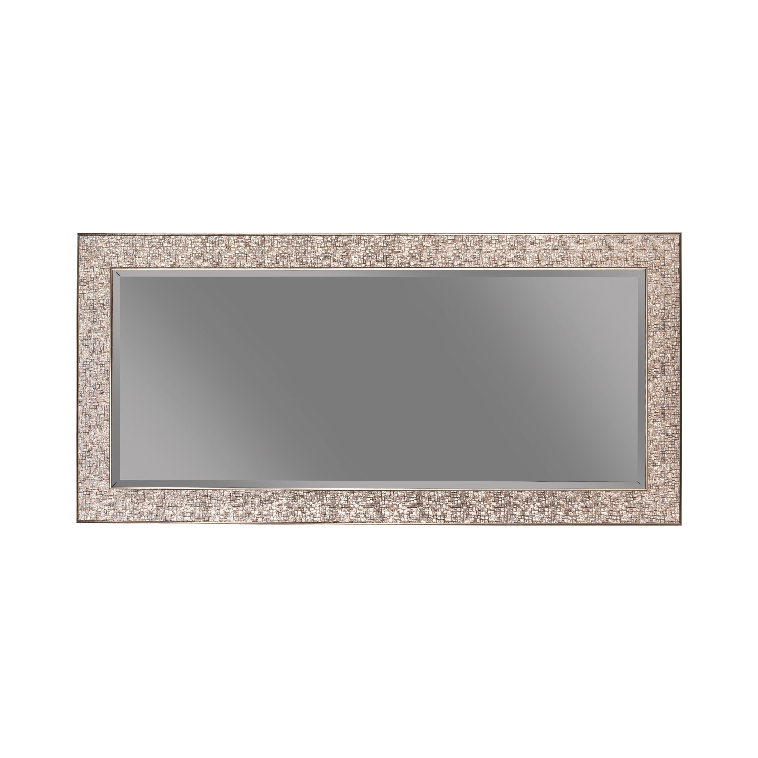 glitter frame mirror