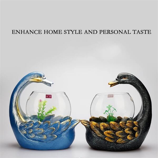 Desktop Waterfalls Tabletop Water Fountain Small Landscape Circulating ...