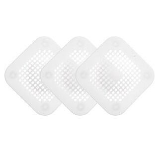 Shower Drain Hair Catcher 5.7" Dia Round and Convex Drain Strainer ...