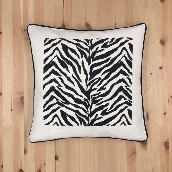 zebra pattern cushions