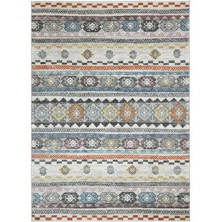 Monaco Josette Multi Tribal Aztec Area Rug - Bed Bath & Beyond - 39378909