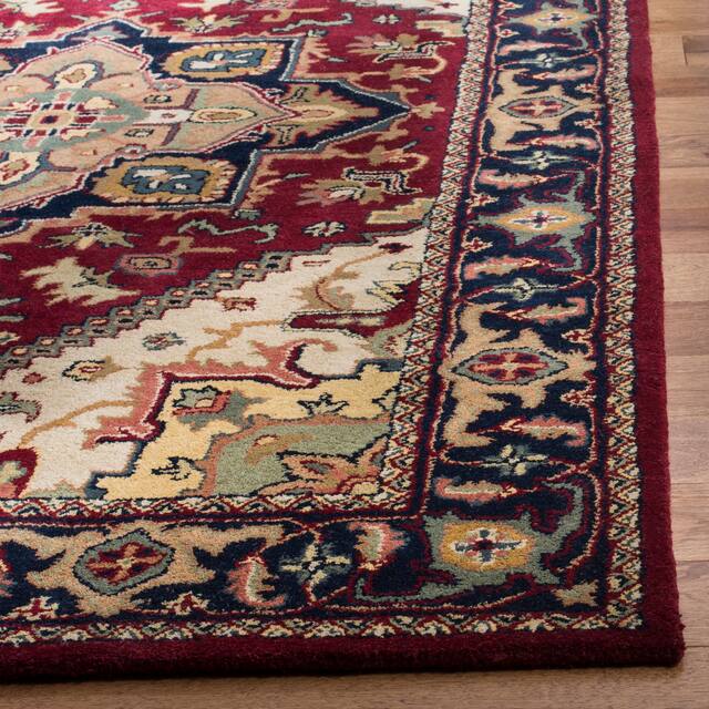 SAFAVIEH Handmade Heritage Asia Traditional Oriental Wool Rug - On Sale ...