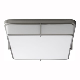 Oxygen Lighting 2-698 Geo 17" Wide 2 Light Single Flush Mount ...