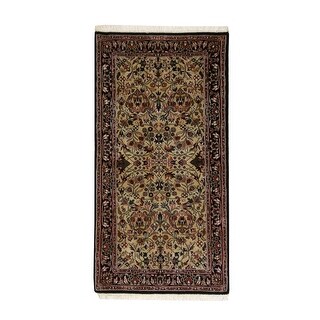 Wahi Rugs Traditional Wool Hand Knotted Rug 2x4 - 2' x 4' - Bed Bath ...