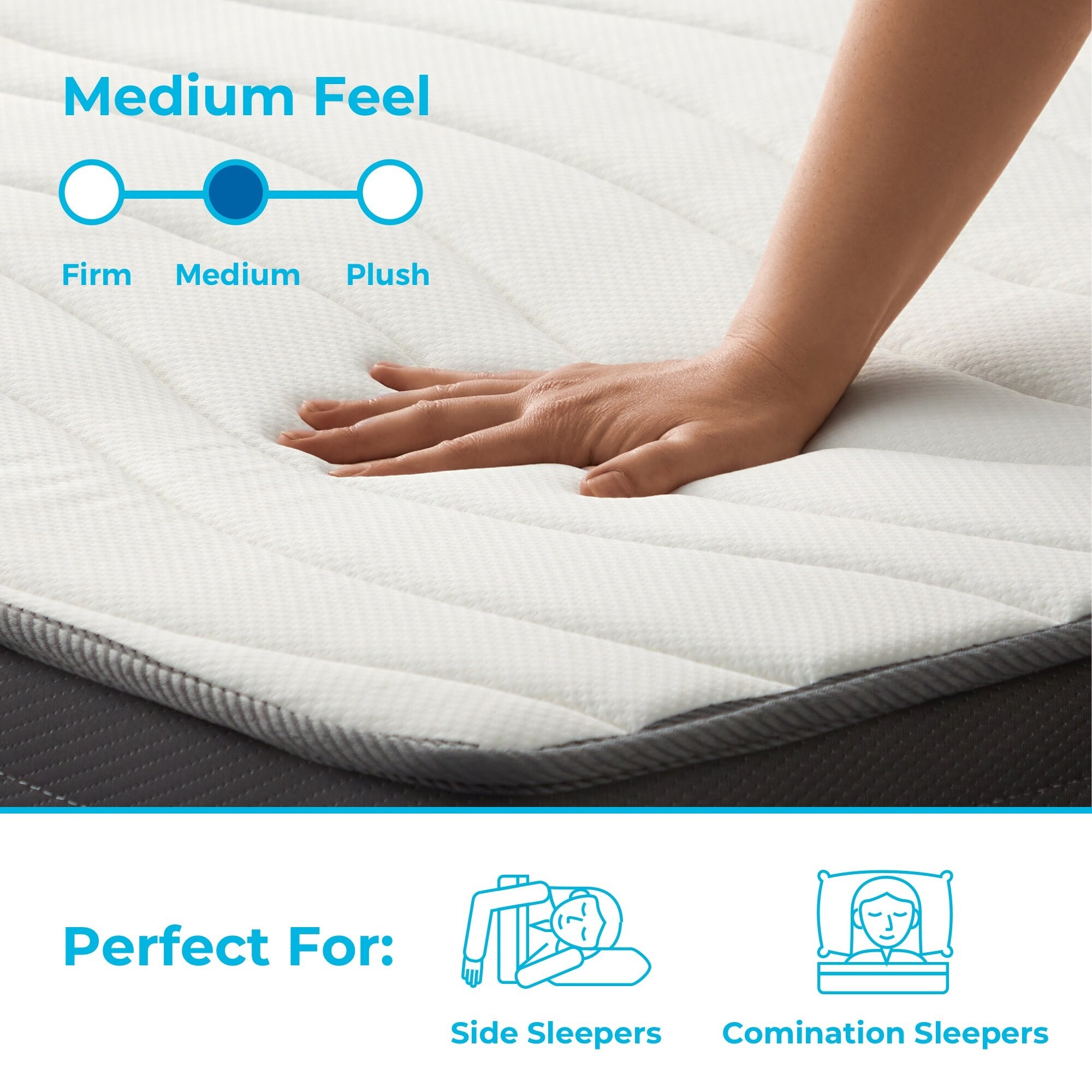 Linenspa Essentials 10 In. Medium Gel Memory Foam Hybrid Mattress On Sale Bed Bath Beyond 28388707