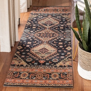 SAFAVIEH Classic Vintage Boho Neoma Oriental Cotton Rug - Bed Bath ...