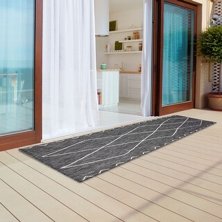 Darya Moroccan Outdoor Rug - 2'7"x6'10" - Bed Bath & Beyond - 38341067