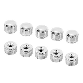 15pcs M5 Acorn Cap Nut Bolt Cover Screw Caps Female Thread Knurled ...