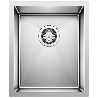 Blanco Precision R10 Small Single Bowl Stainless Steel Kitchen Sink ...