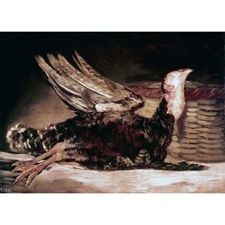 Dead Turkey by Francisco De Goya Animals Art Print - Bed Bath & Beyond ...