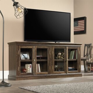 Barrister Lane TV Stand, for TVs up to 80", Iron Oak Finish - as ...