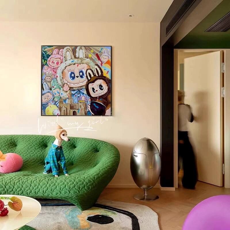 The Many Faces of LaBUBU Art Print - Overstock - 43275105