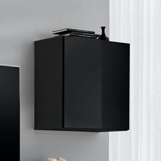 Fly Type-60 Wall Mounted Floating Bookcase Cabinet - Bed Bath & Beyond ...