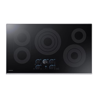 Samsung 36" Smart Electric Cooktop with Sync Elements in Stainless ...