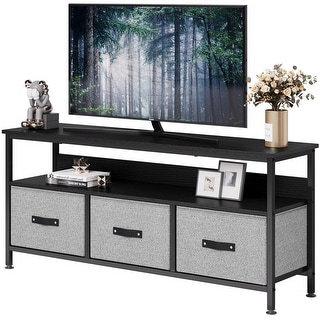 Small TV Stand Dresser with Drawers and Shelves - Bed Bath & Beyond ...