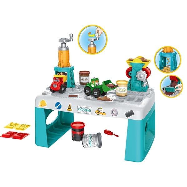 Magic Engineering Construction Toys Set With Two Engineering Vehicles ...