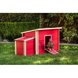 New Age Pet® ECOFLEX® Composite Outdoor Fontana Chicken Coop-Barn in ...