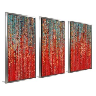 "3 John 1 4 Walk In Truth" Print on Floating Canvas Set of 3 - Bed Bath ...