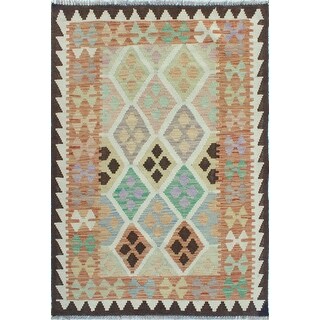 Sun Faded Flatweave Yasmina Rust/Ivory Rug - 3'3" x 5'0" - Bed Bath ...