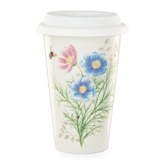 Butterfly Meadow Flutter Thermal Travel Mug Multi - Bed Bath & Beyond ...