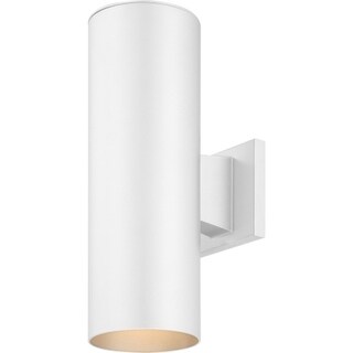 Volume Lighting 2 Light 14" Tall LED Outdoor Wall Sconce - Bed Bath ...