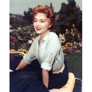 Barbara Rush in Whit Dress Portrait Photo Print - Bed Bath & Beyond ...