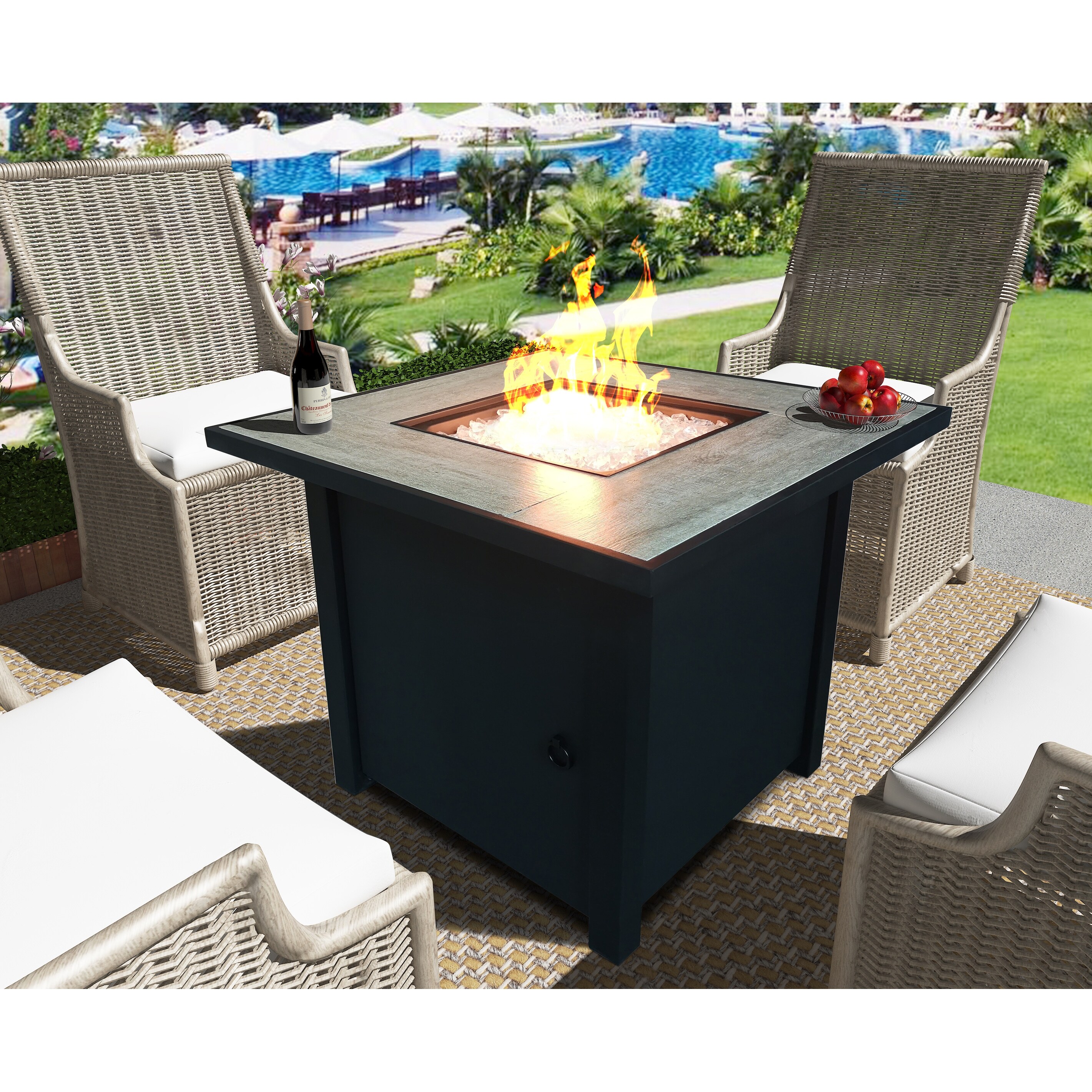 Square Fire Pits - Bed Bath & Beyond