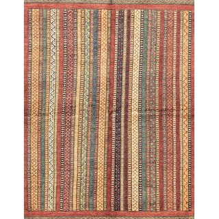 Ahgly Company Machine Washable Abstract Fire Brick Red Area Rugs - Bed ...