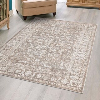 Country & Floral Richye Collection Area Rug - Bed Bath & Beyond - 38412667