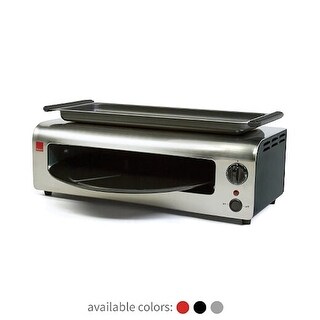 Ronco Pizza & More Home Pizza and Wing Oven with Removable Warming Tray ...