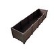 Rectangular Raised Garden Bed Kit Indoor Outdoor Plastic Planter Grow ...