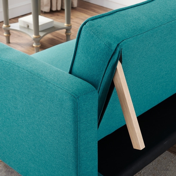 Variable Bed Sofa Living Room Upholstery Cotton and Linen Folding Sofa ...