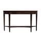 Astor 54"W Burl Wood Demilune Console Table - Bed Bath & Beyond - 37361824