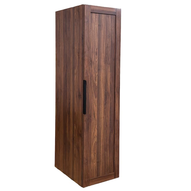 Roomfitters Kitchen Pantry Cabinet with Door Spice Rack Tall Wooden ...