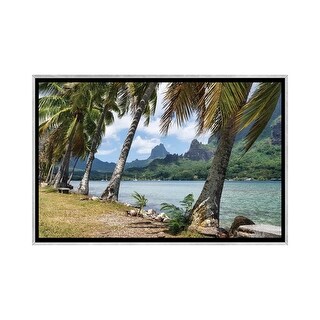 iCanvas "Opunohu Bay And Mount Mou'a Roa On Moorea Island, French ...